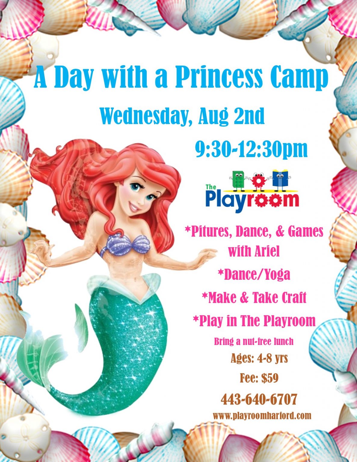 A Day With A Princess Camp: Ariel - The Playroom