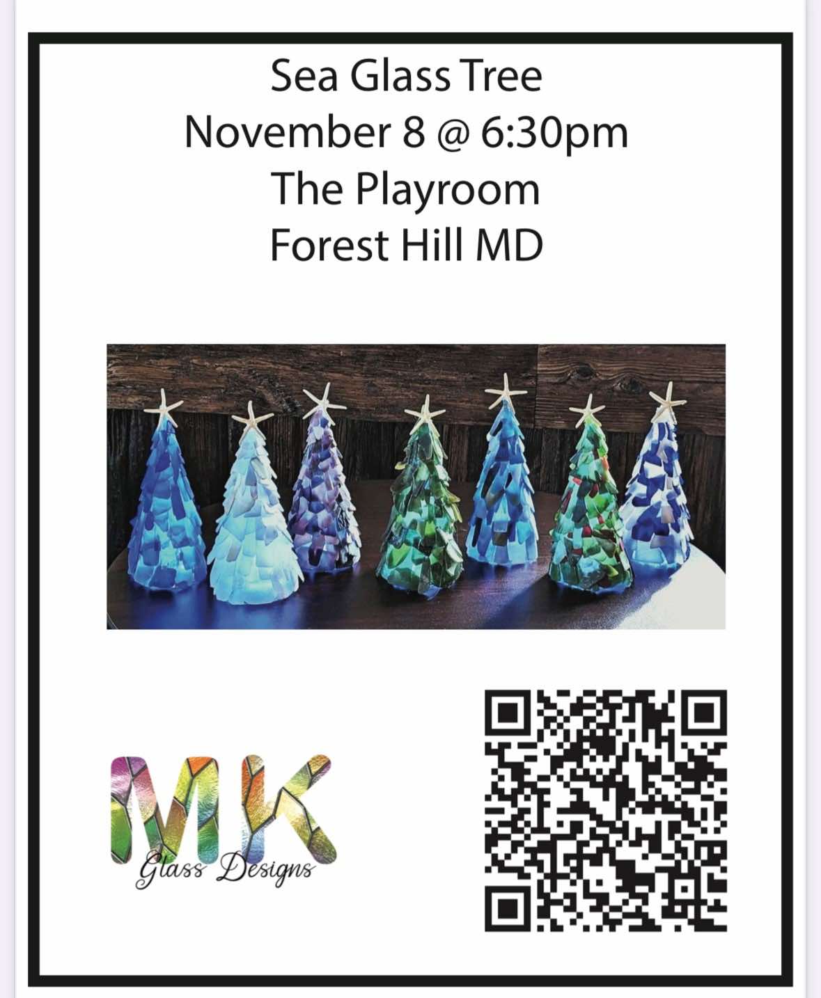 Sea Glass Tree: Art Class - The Playroom